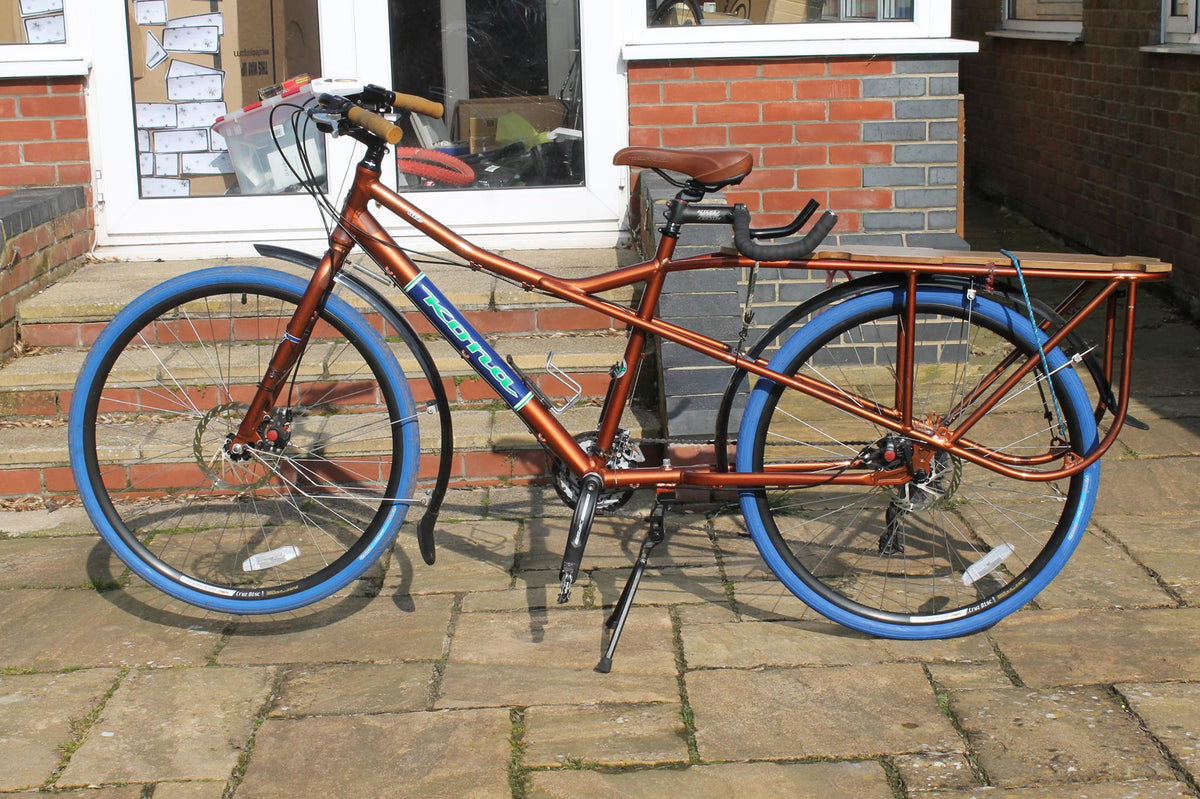SA235 ALL BLUE 700 X 35 HYBRID BIKE 29ER ROAD TYRE - With Aramid Punct ...